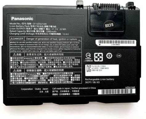 Amazon.com: cf 33/Extended battery/cf-vzsu1bw/genuine panasonic(ONLY ...