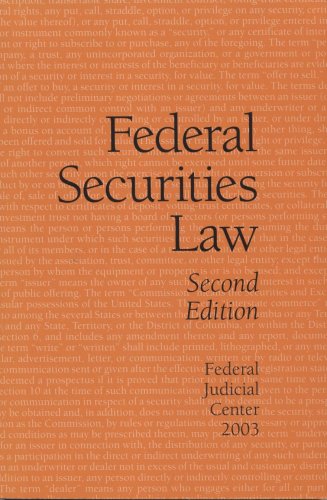 Federal Securities Law: USGP: 9780160514708: Amazon.com: Books