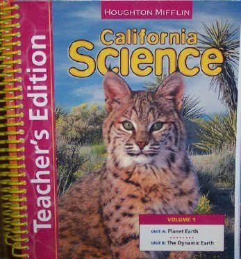 Amazon.com: Science California, Level 6: Teacher Edition: 1: 9780618761470: HOUGHTON MIFFLIN: Books