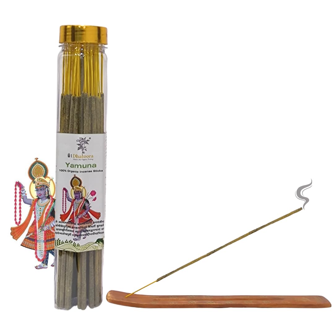 Dhatoora Yamuna Incense Sticks Agarbatti | Organic Incense Sticks | 100 ...