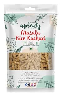 APLENTY Masala Rice Kachari 400g | Spicy Sundried Rice Papad Fryum ...