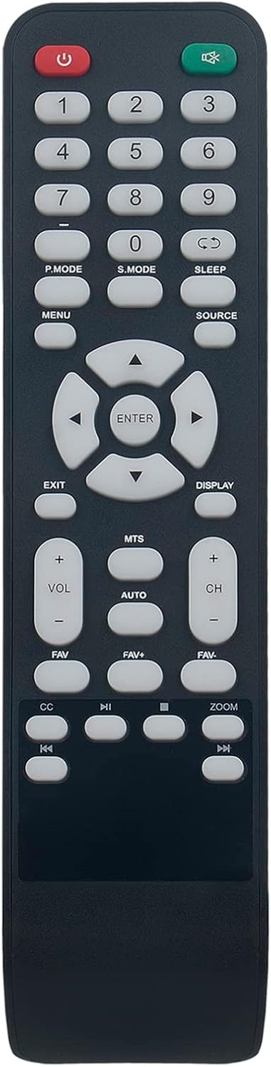 Amazon.com: Beyution RCS00001 Remote Control Fit for SANSUI TV SLED ...