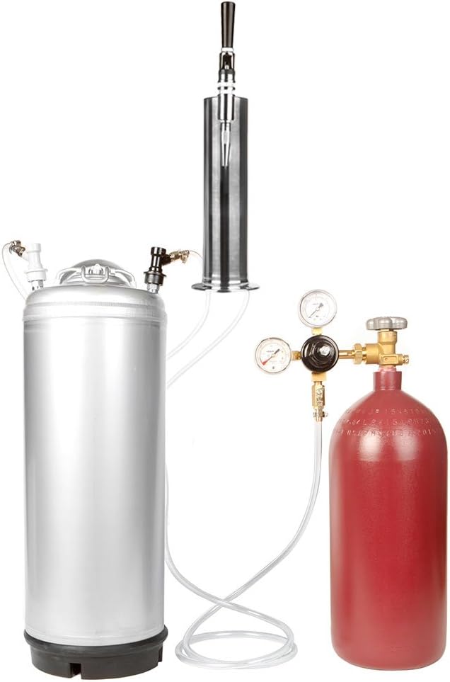 Amazon.com: Beverage Elements Nitro Coffee Cold Brew Coffee Keg Kit - 5 ...