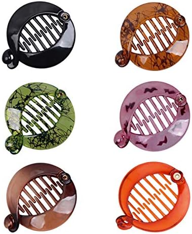 Amazon.com : ROYHOO 18PCS 2.5" Banana Hair Clips Hair Combs Round Pins ...