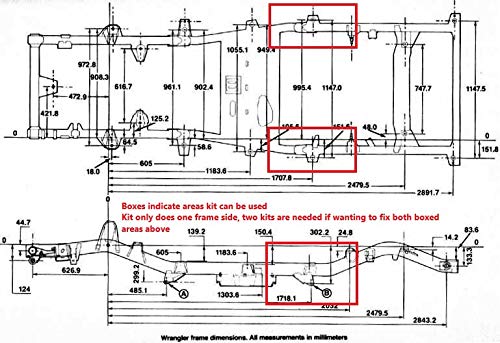 Jeep Cj Frame Dimensions