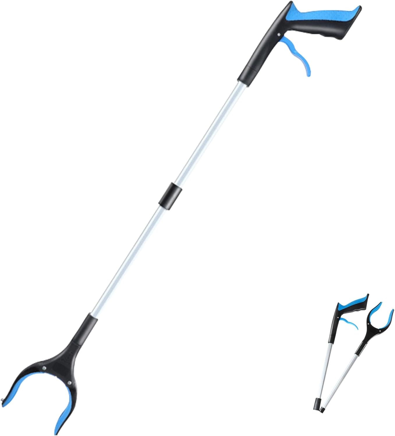Amazon.com: Lizbin Grabber Reacher Tool, 33" Extra Long Foldable ...