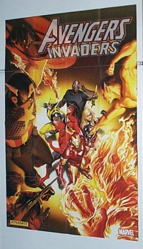 Buy Avengers vs the Invaders 36 x 24 Marvel Comics Store Window Display ...