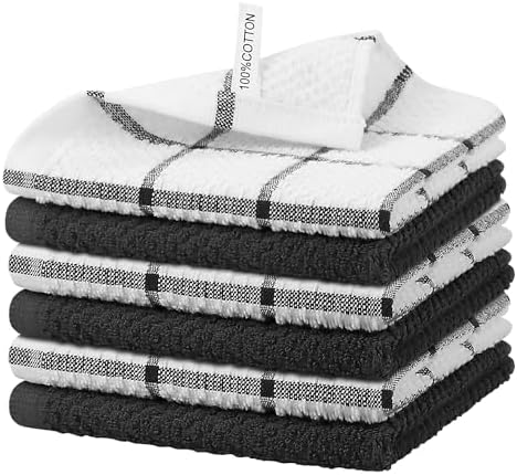 Amazon.com: Oeleky Kitchen Dishcloths for Washing Dishes, Ultra ...