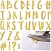 Amazon.com: 279 Pieces Graduation Iron on Letters 1.5 Inch A-Z Flock ...