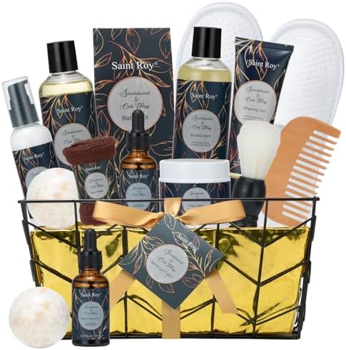 Amazon.com : Fathers day gift baskets Birthday Day Gifts for Him Spa ...