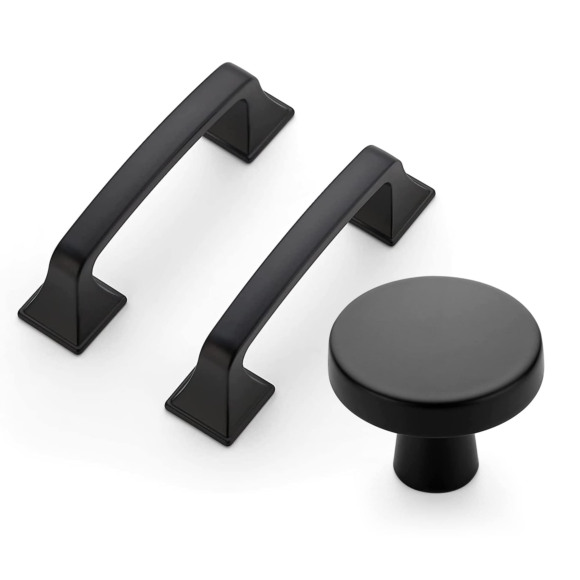 Ravinte 25 Pack 1-1/4 Inch Kitchen Cabinet Knobs & 20 Pack 3 Inch Matte ...