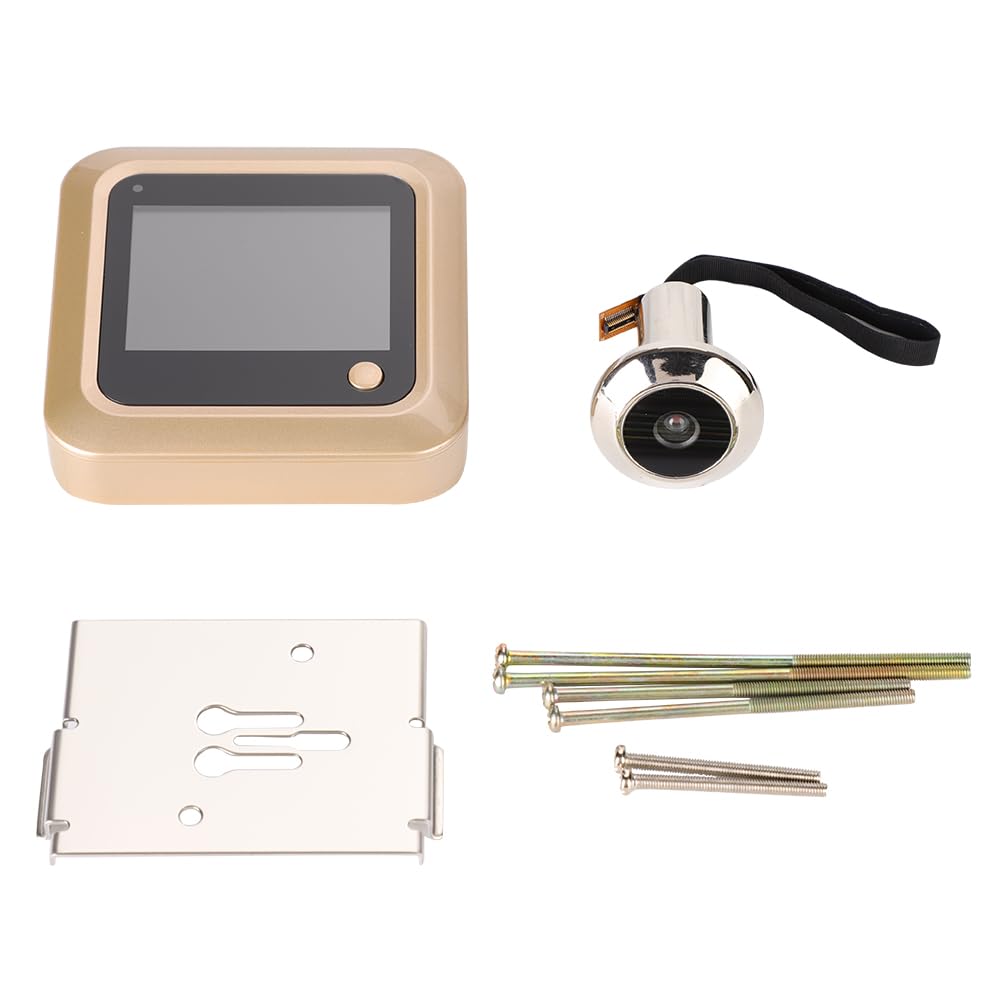 2.4 Inch Smart Digital Door Viewer with Security Camera,145 Degree Wide ...