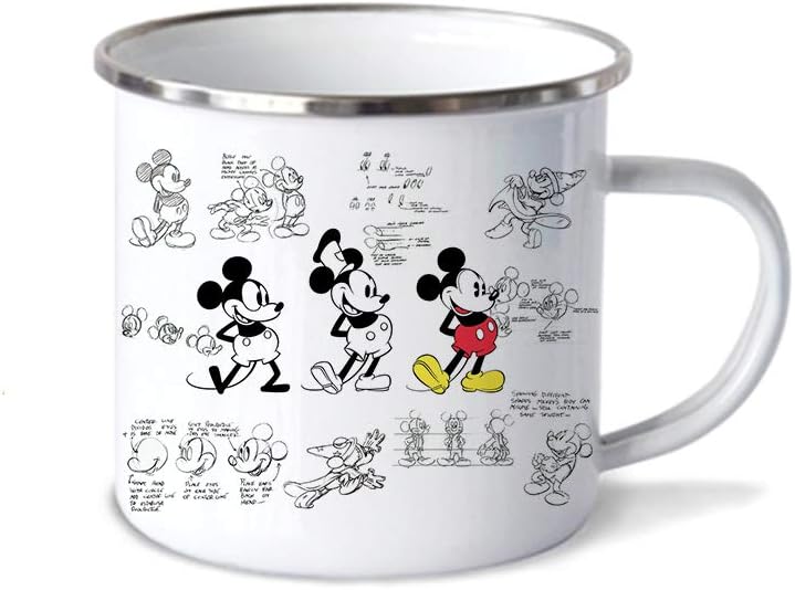 Disney Mickey Mouse All Over - Taza coleccionable con diseño de bala de 16 onzas : Amazon.com.mx ...