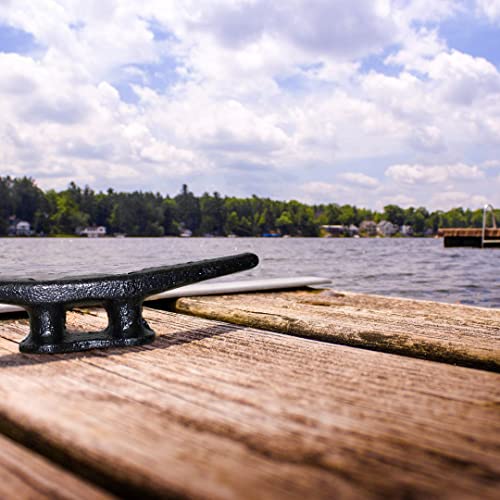 Snapklik.com : 4 Dock Cleat, Weatherproof Electrophoretic Coated Cast ...
