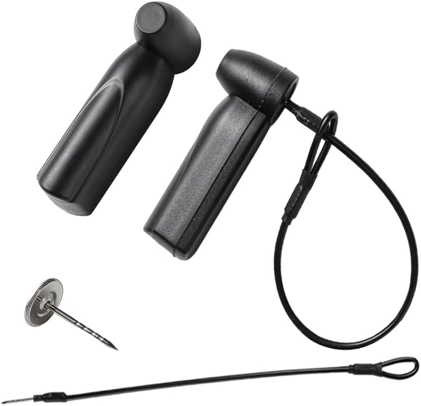 Amazon.com: Pacaba 58kHz EAS Retail Anti-Theft Security Tags with Hole ...