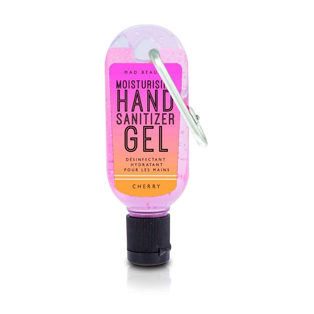 MAD Beauty Neon Hand Sanitizer Clip & Clean Cherry -1pc : Amazon.co.uk ...