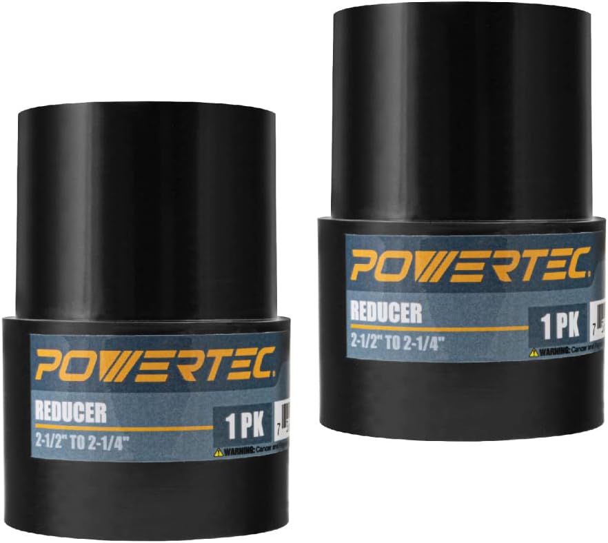 Amazon.com: POWERTEC 70141-P2 2-1/2-Inch to 2-1/4-Inch Reducer, 2 PK ...