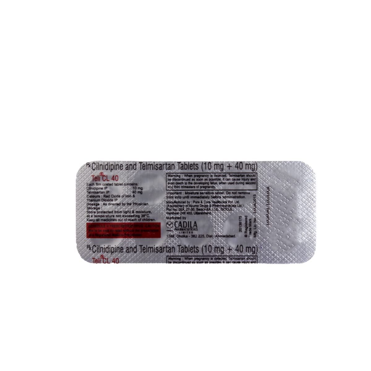 Teli Cl 40 - Strip of 10 Tablets : Amazon.in: Health & Personal Care
