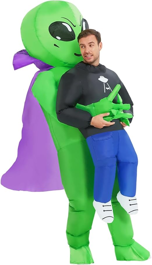 Amazon.com: GOOSH Inflatables Costume for Adults Alien Costume Men ...
