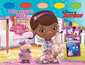 Amazon.com: Disney Junior Paint Palette Pages Artist Pad : Dalmatian ...