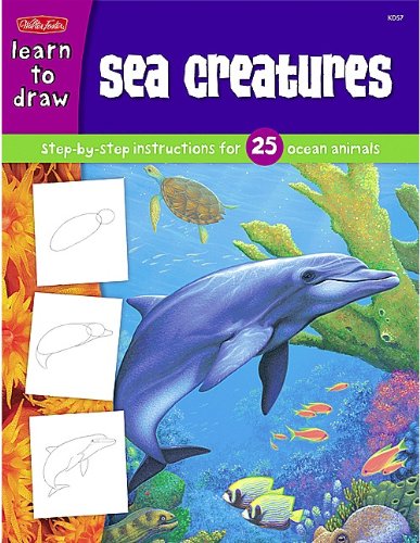 Learn to Draw: Sea Creatures: Russell Farrell: 9781420689075: Amazon ...