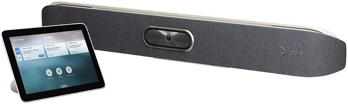 HP POLY Studio X50 All-In-One Video Bar with TC8 Controller Kit : Amazon.co.uk: Computers ...