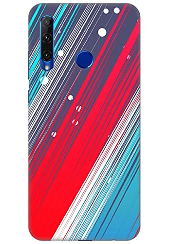 AMEZ Colourfull Texture Printed Back Cover Phone Case for Honor 20i ...