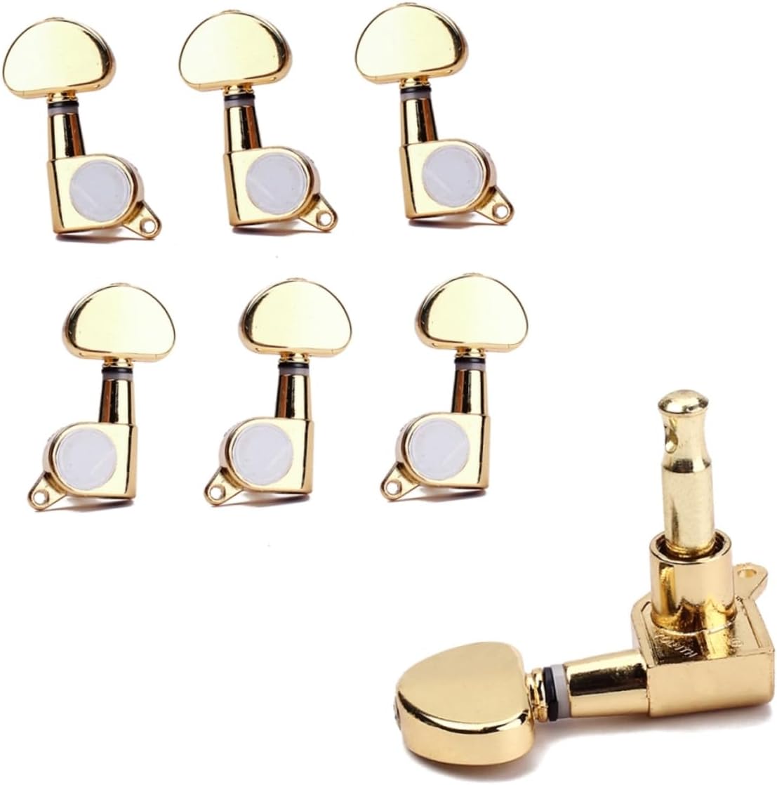 Amazon.com: OFFSCH 6 Pcs Bass Tuning Pegs Guitar Tuning Pegs Electric ...