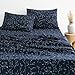 Amazon.com: Wake In Cloud - Constellation Bed Sheets, 4-Piece Sheet Set ...