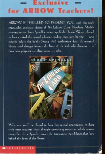 The Library Card: Spinelli, Jerry: 9780590386333: Amazon.com: Books
