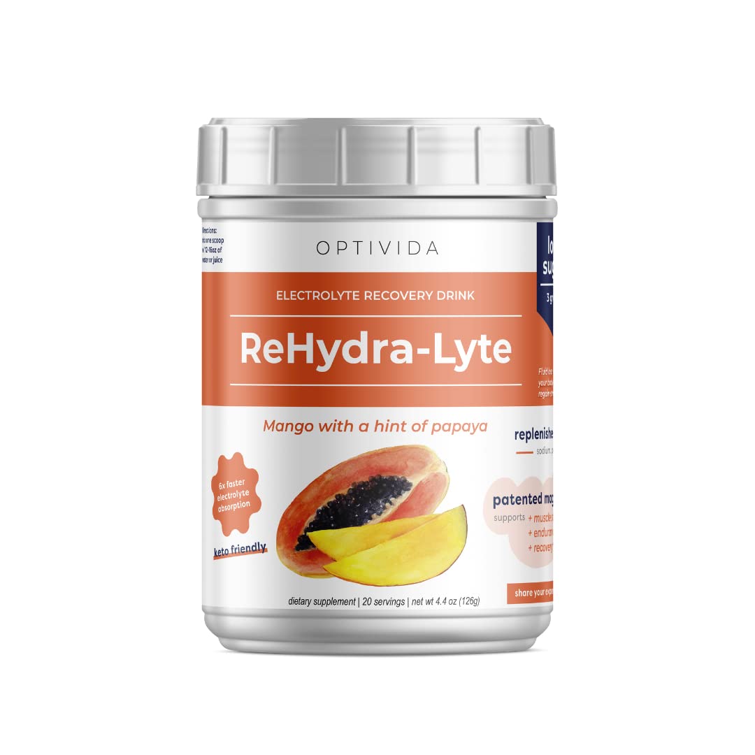 Buy Optivida- Rehydra-Lyte Electrolyte Rehydrating Powder Drink Mix ...