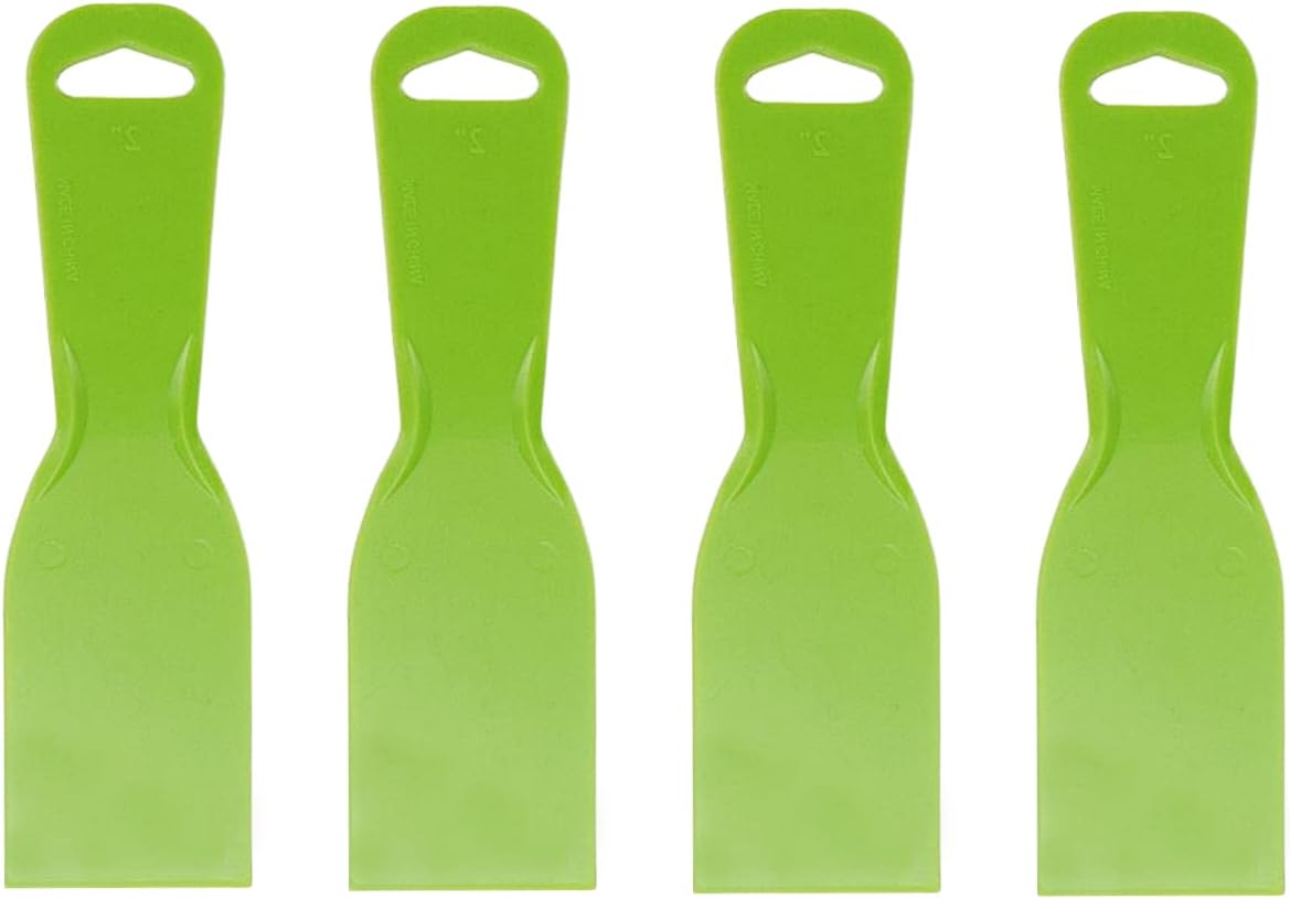 Sscon 4Pcs 2Inch Putty Scrapers Putty Cutters Plastic Paint Scrapers ...