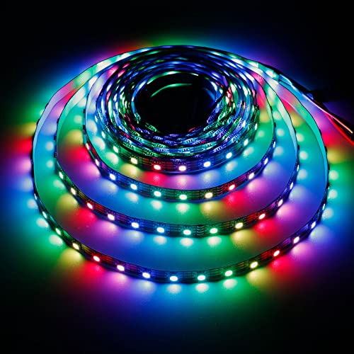 TOPAI WS2815 LED Strip 5M 300 Pixels 12V RGB Individually Addressable ...