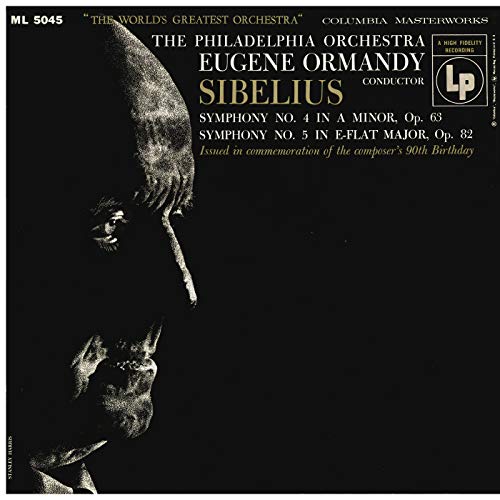 Sibelius: Symphonies Nos. 4 & 5 (Remastered) de Eugene Ormandy en ...
