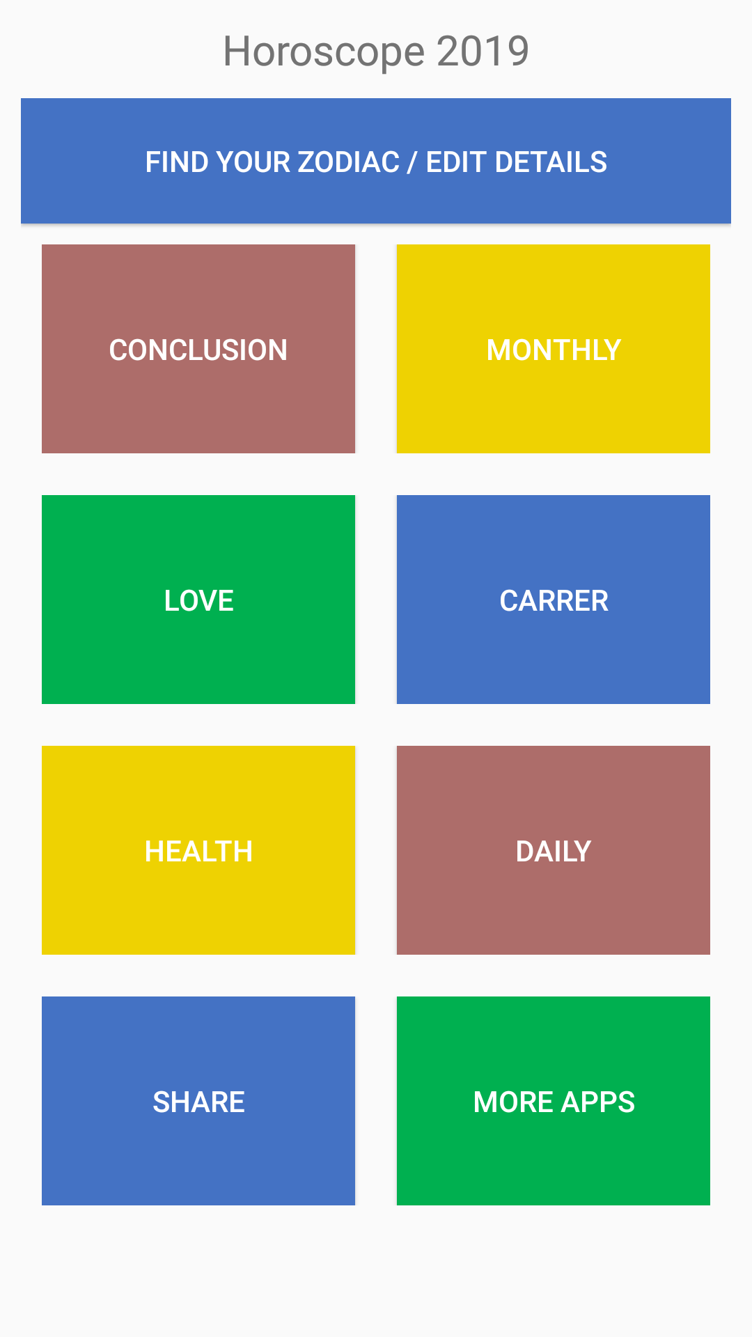 Horoscope 2019 includes Yearly monthly and Daily - App on Amazon Appstore