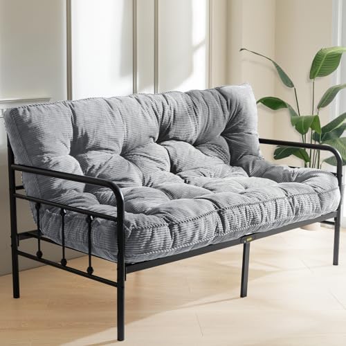 Amazon.com: Nirvana Futons Extra Thick Premium 10-Inch Queen Futon ...