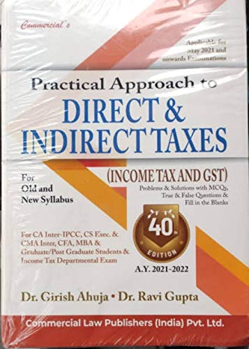 Practical Approach to Direct & Indirect Taxes : Amazon.in: Books