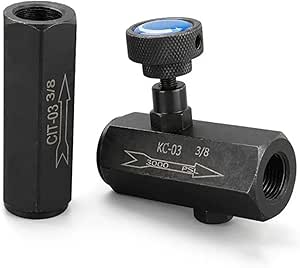 Amazon.com: Pneumatic Hydraulic Throttle Check Valve One-way Air FLow Pressure Control CIT-02 ...