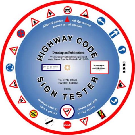 The Highway Code Sign Tester: Amazon.co.uk: 9780952543909: Books