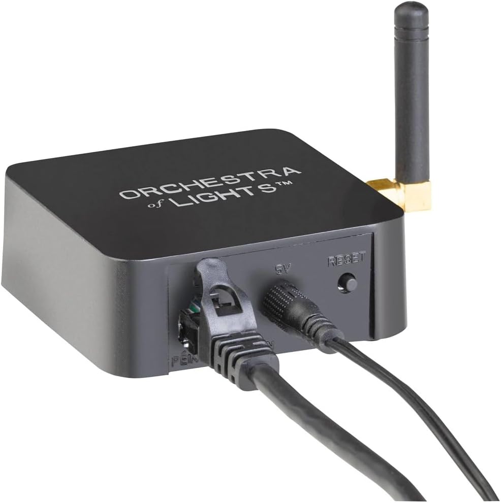 Amazon.com: Gemmy Orchestra of Lights WiFi Smart Hub with Antenna in ...