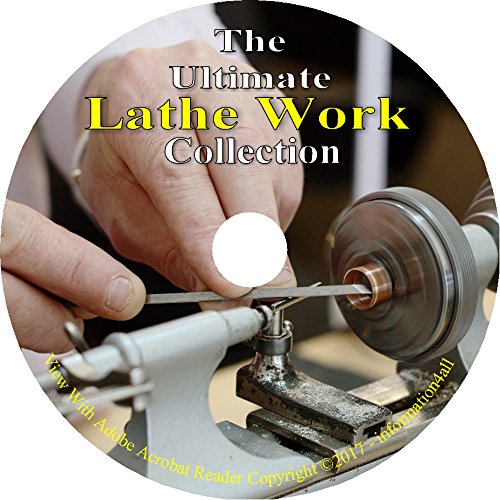 Lathe Work, Ultimate Library on CD – 29 Books, How to run a Lathe ...