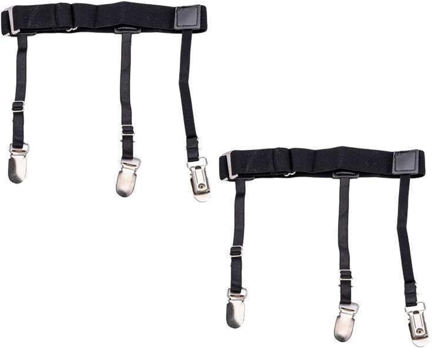 Xolixorium Mens Shirt Stays Upgrade Adjustable 2 Pieces Shirt Garters ...