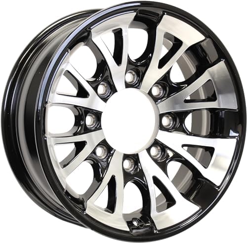 Amazon.com: eCustomrim Trailer Wheel White Rim 15 x 5 Spoke Style 5 Lug ...