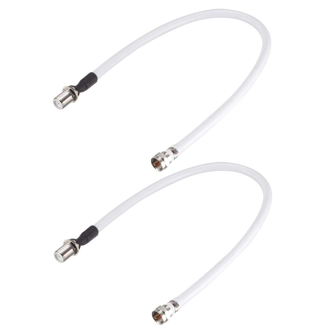 Amazon.com: uxcell F Type Male to F Type Female RG6 Coaxial Cable 0 ...
