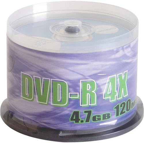 Optimum DVD-R Recordable DVD Disc OPT50-4.7-50S-4 : Amazon.com.mx ...