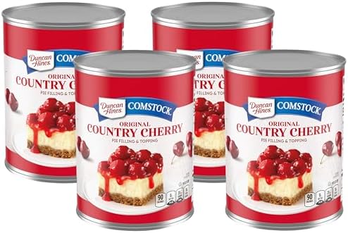 Amazon.com : Duncan Hines Comstock Country Fruit Pie Filling & Topping ...