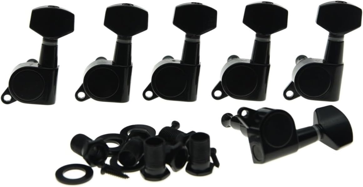 Amazon.com - Guitar Tuning Keys Left Handed Black Guitar Tuning Keys ...
