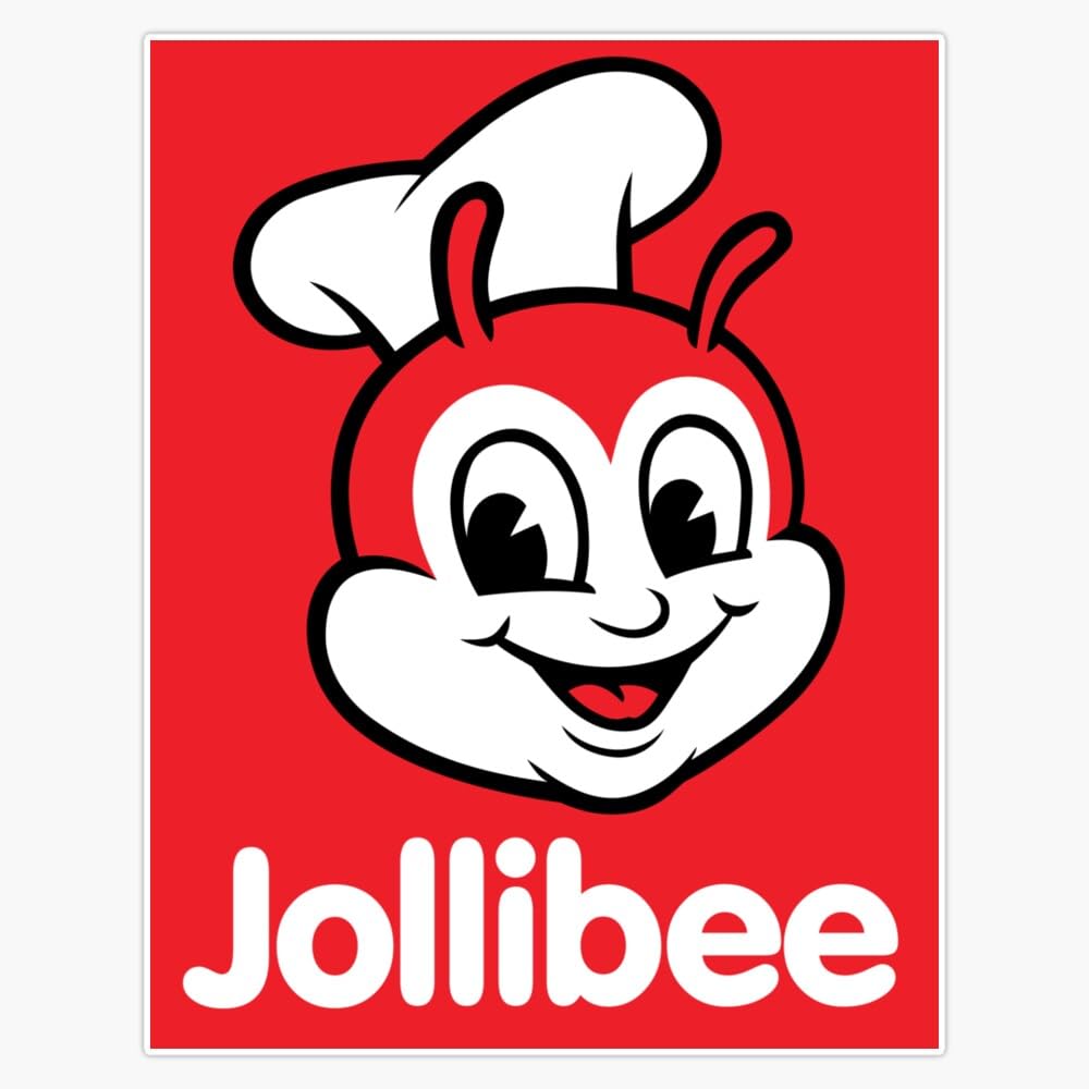 Amazon.com - Jollibee Sticker Vinyl Decal Bumper Sticker 5"