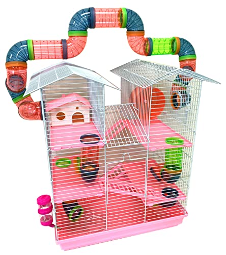 Find The Best Hamster Cage With Tubes Reviews & Comparison - Katynel
