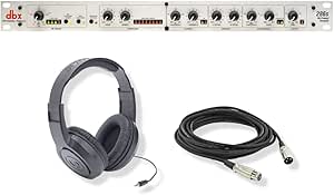 Amazon.com: dbx 286s Microphone Preamp/Channel Strip with Over-Ear Monitoring Headphones, XLR ...